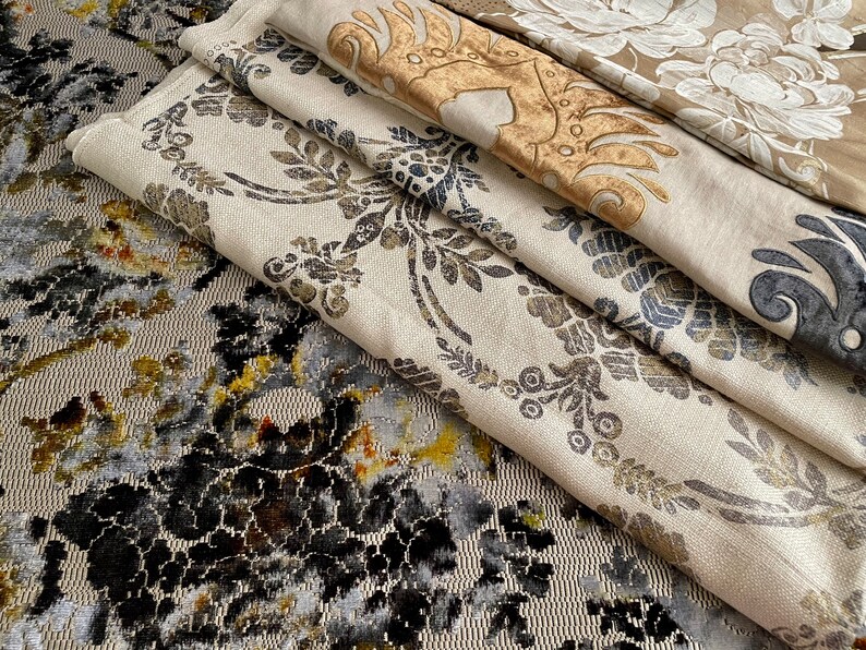 Designers Guild “sukumala Lino” Custom Made Curtains-roman Blinds In ...