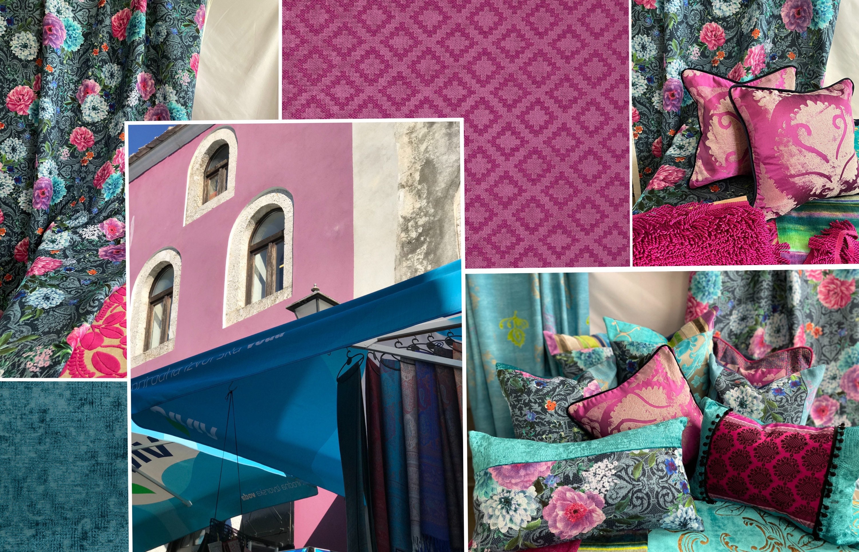 Designers Guild Purple Woven Silk Jacquard Curtain Fabric, Upholstery ...