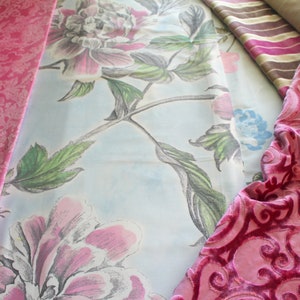 Designers Guild Fabric, musette Aqua Blue, Printed Cotton Curtain ...