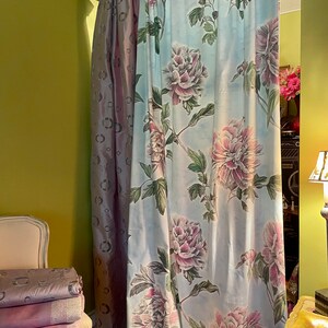 Designers Guild “kaori” Custom Made Curtains-roman Blinds in Printed ...