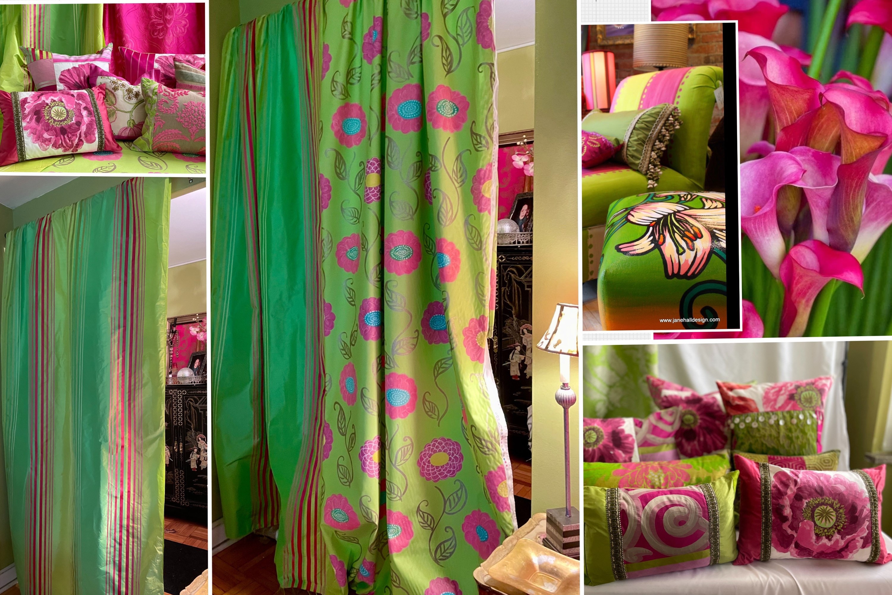 Lime Green Window Curtains