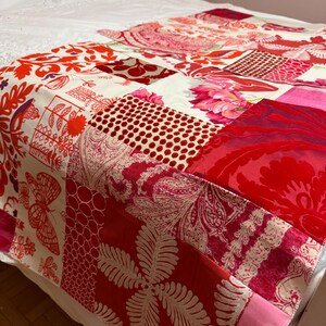 Designers Guild- Quilted Throw- in Red and White Fabrics From Jane ...
