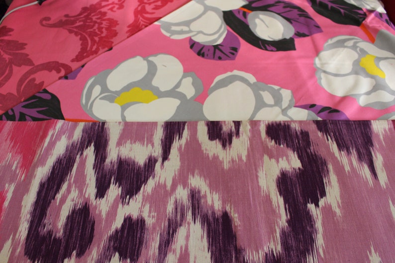 Designers Guild Fabric sungadi Magenta Purple - Etsy Canada