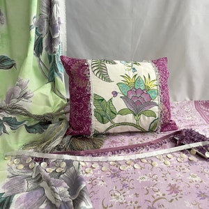 Designers Guild “kaori” Custom Made Curtains-roman Blinds in Printed ...
