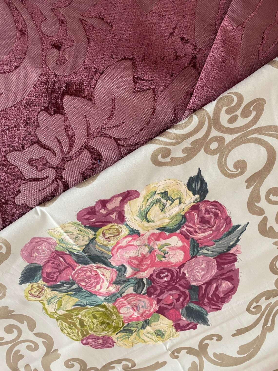 Designers Guild Fabrics Purple Chenille Upholstery Fabric - Etsy