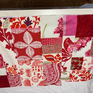 Designers Guild- Quilted Throw- in Red and White Fabrics From Jane ...