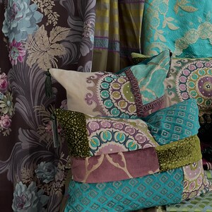 Designers Guild, darly, Custom Made Curtains-roman Blinds in Purple ...