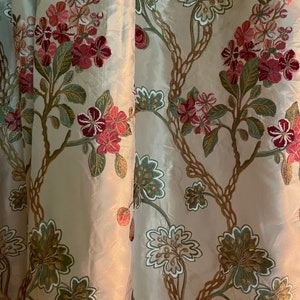 Designers Guild Fabrics Dorthea, Embroidered Silk, Curtain, Upholstery ...