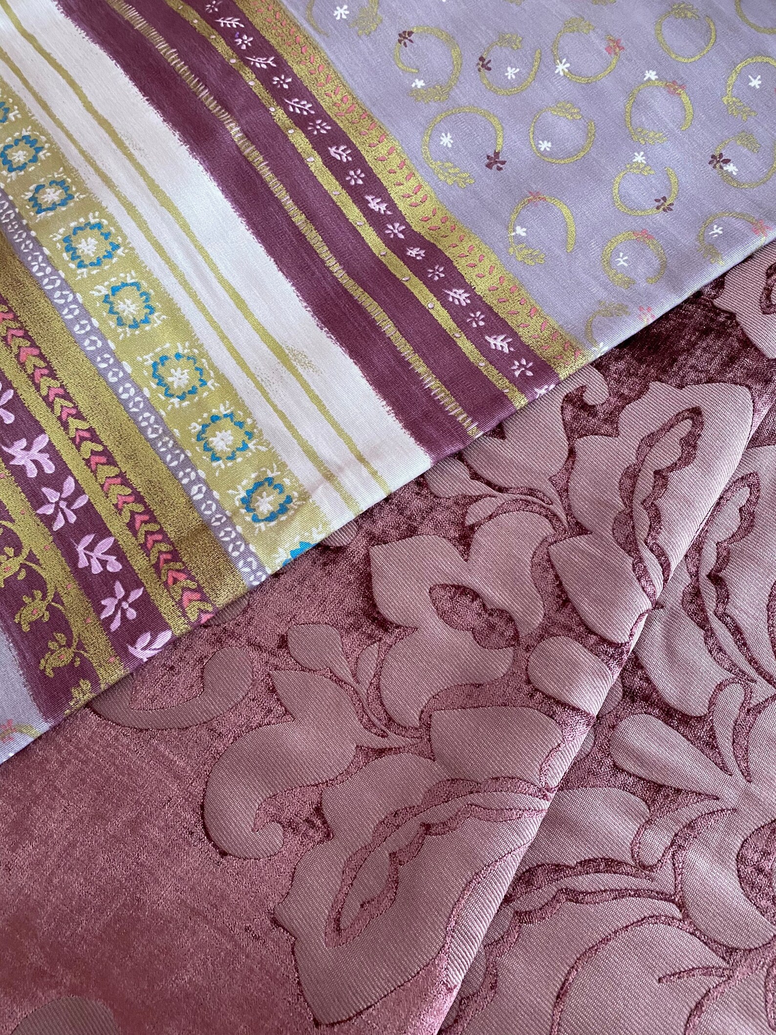 Designers Guild Fabrics Purple Chenille Upholstery Fabric - Etsy