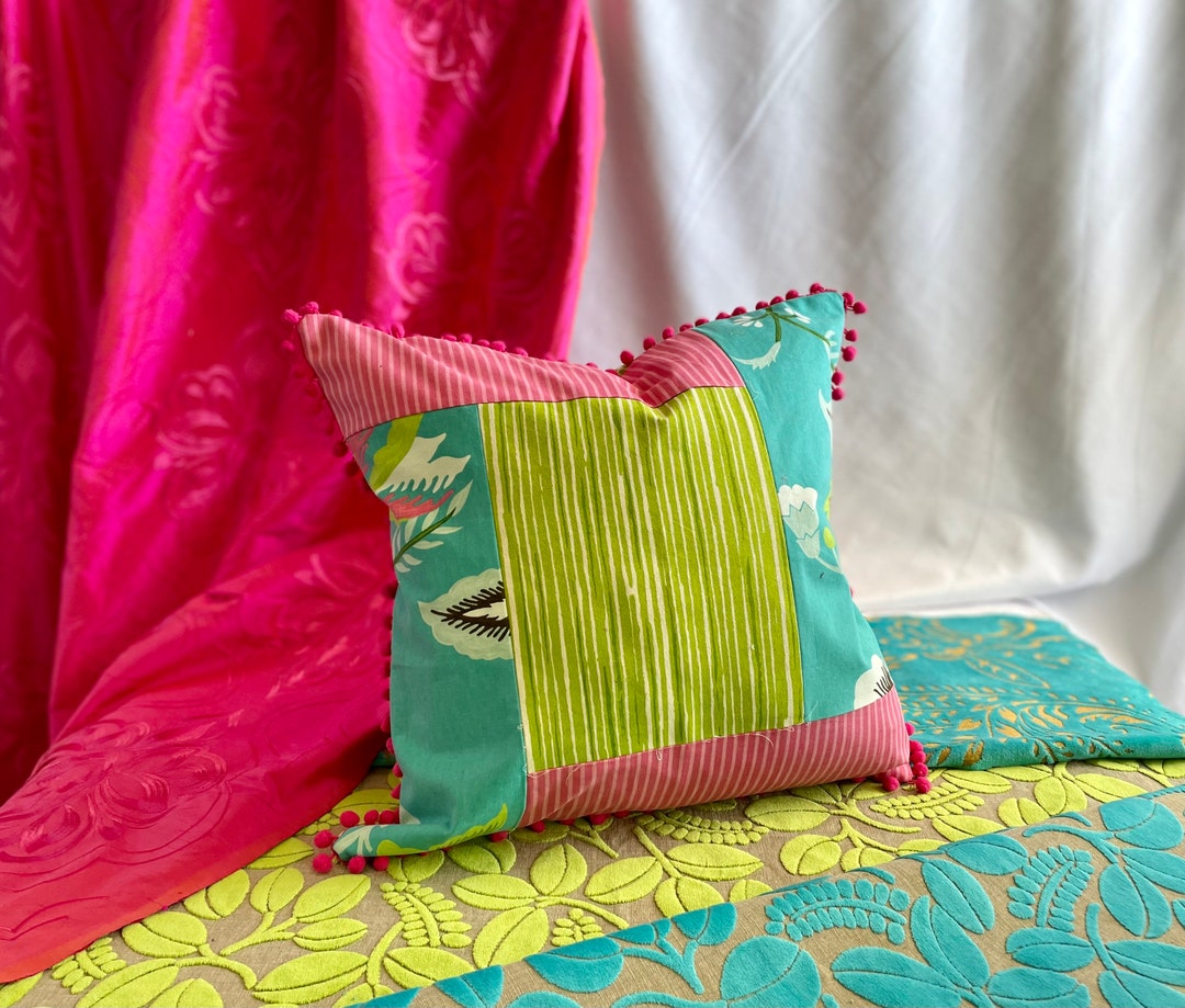 20”/20” Designers Guild Tropical Style” Decorative Pillow Cover ...