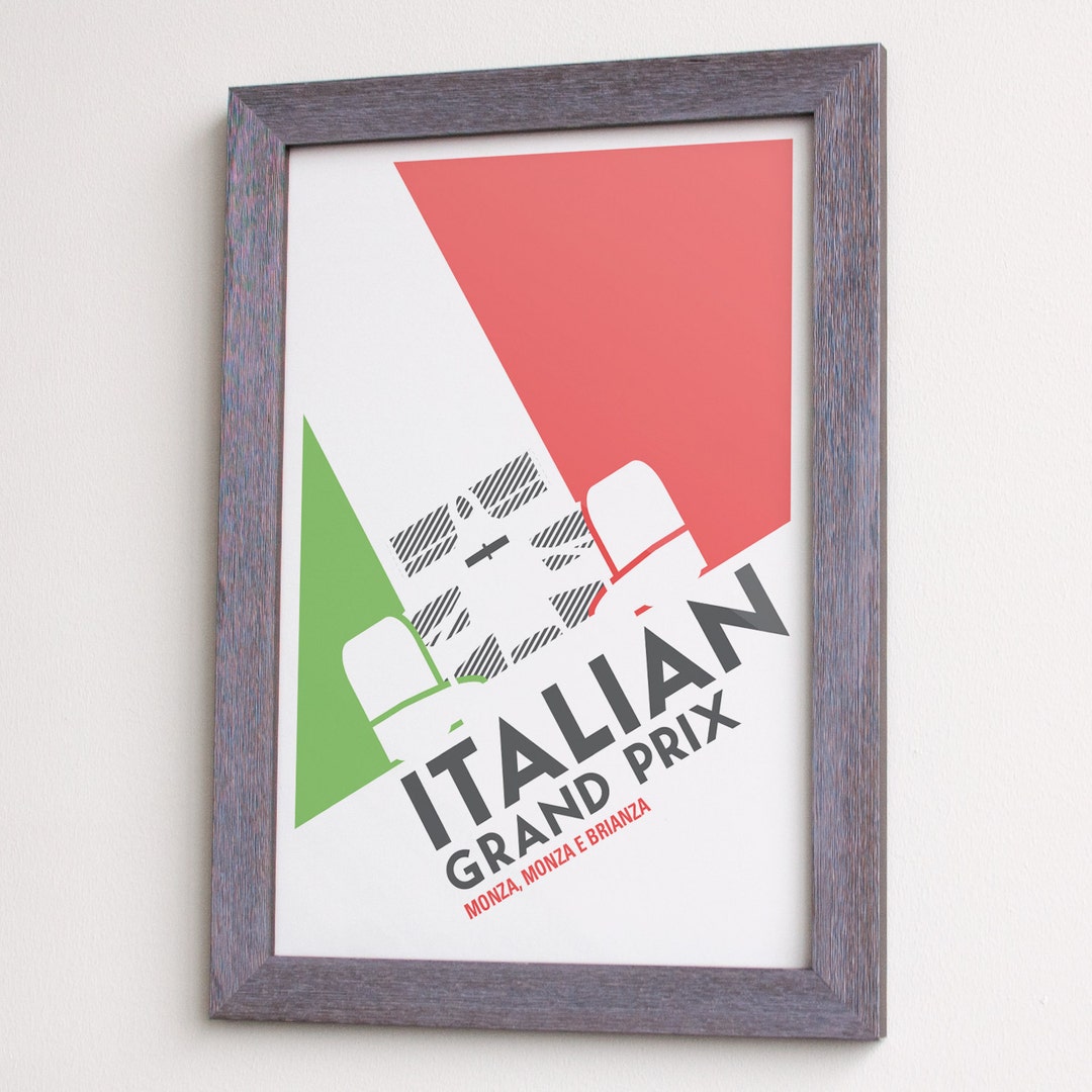 Italian Grand Prix Poster - Etsy