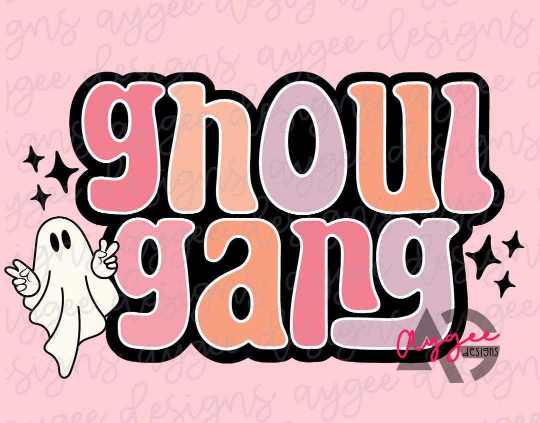 Ghoul Gang Png Only, Sublimation, DTF - Etsy