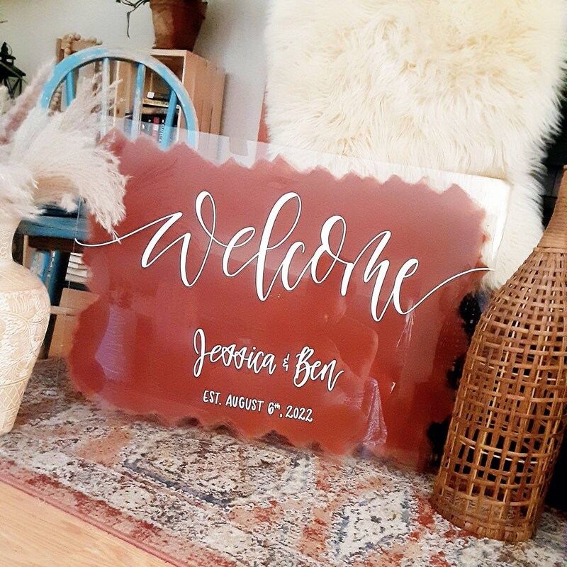 Rust Wedding Decor - Etsy