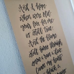 Any Quote! Brown Paper Scroll // Hanging Wall Decor // Farmhouse Style ...