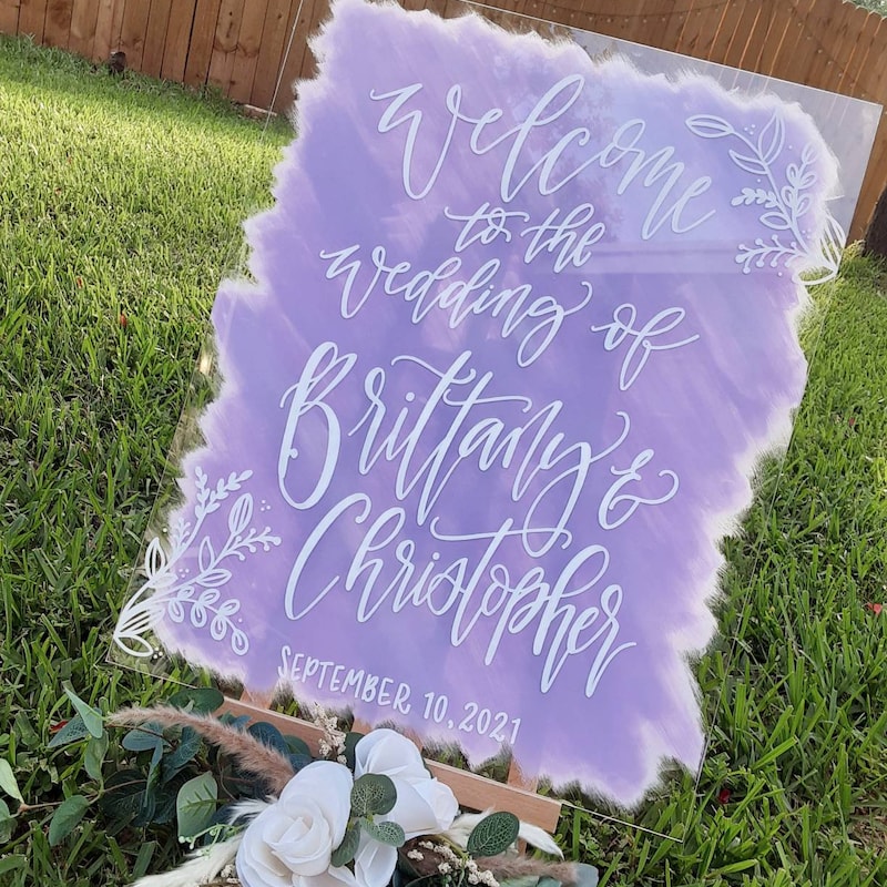 Pink Acrylic Sign - Etsy