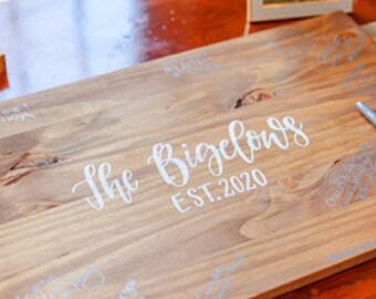 Signature Board Sign - Etsy