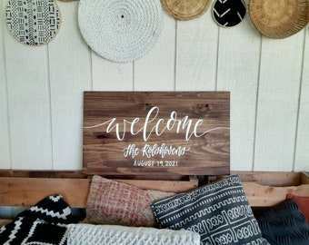 Wedding Est Sign - Etsy