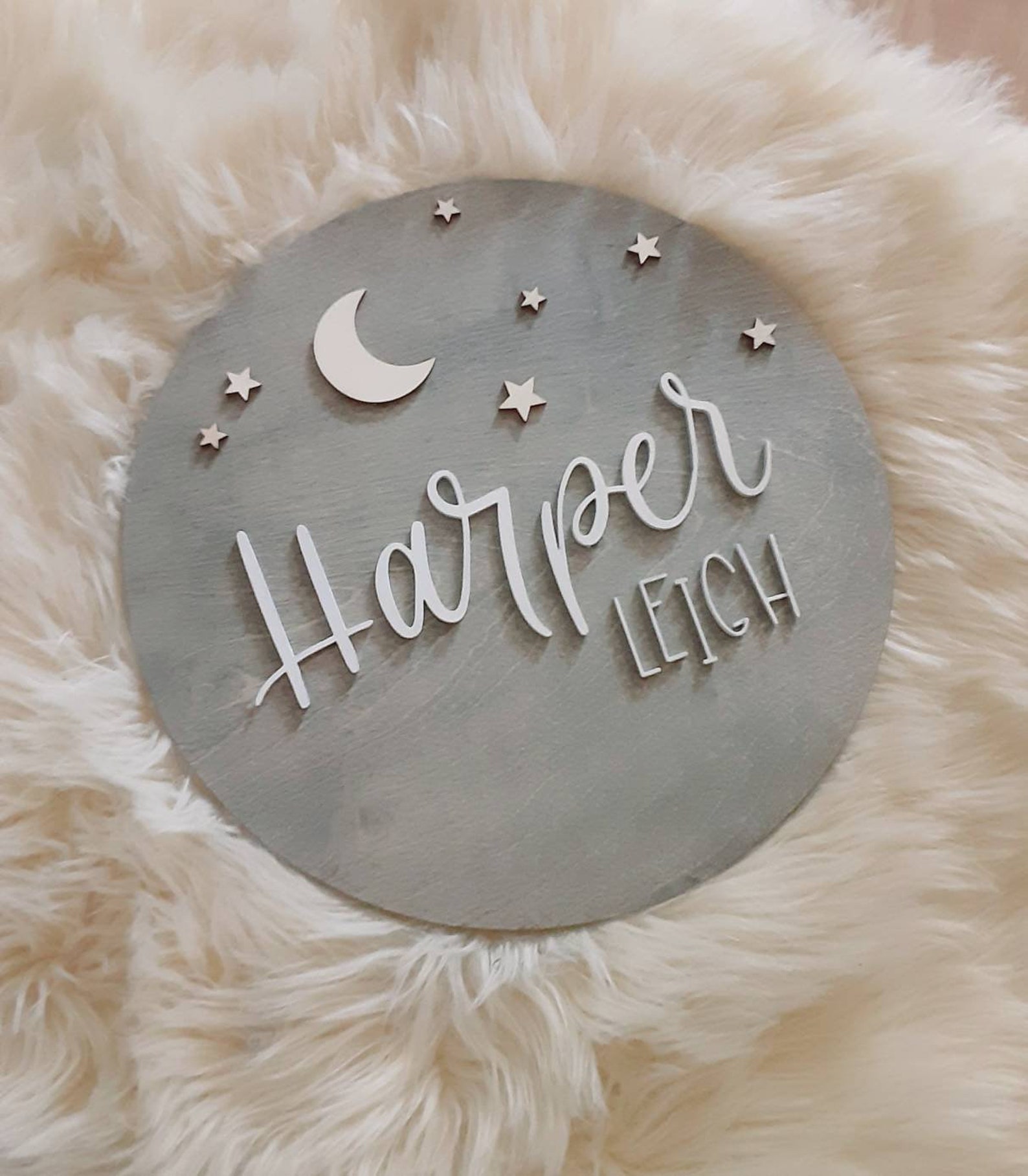 3D Nursery or Kid's Room Name Sign // Raised Wood Wall - Etsy