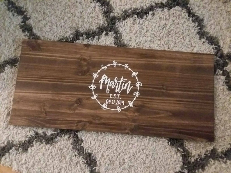 Alternative Guest Book // Entrance Wedding Sign in Board // - Etsy
