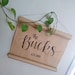 Personalized Family Name Brown Paper Scroll // Last Name Sign ...