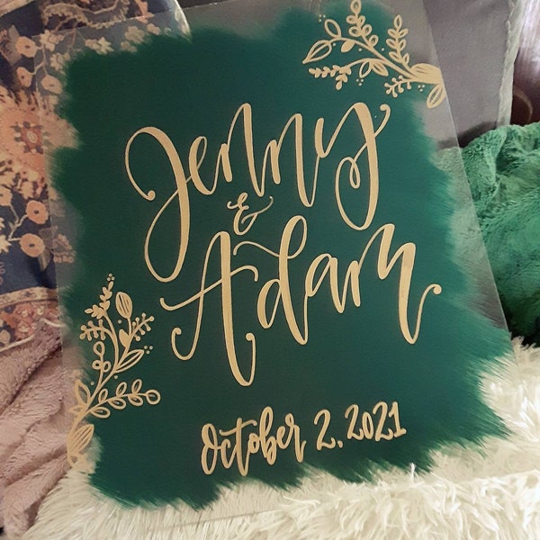 Acrylic Painted Sign - Etsy