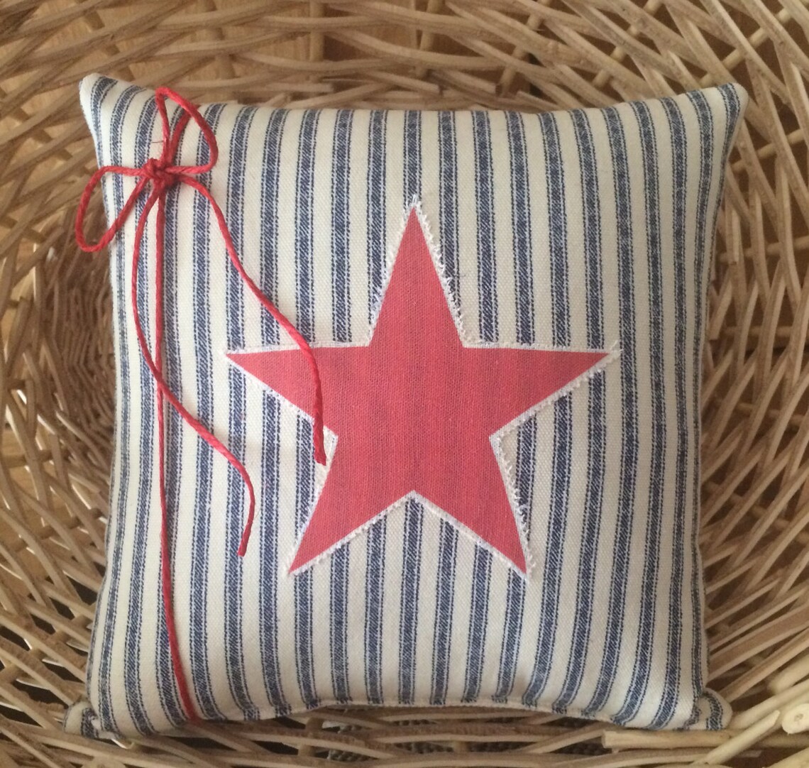 Red White Blue Star Pillow4th of July - Etsy