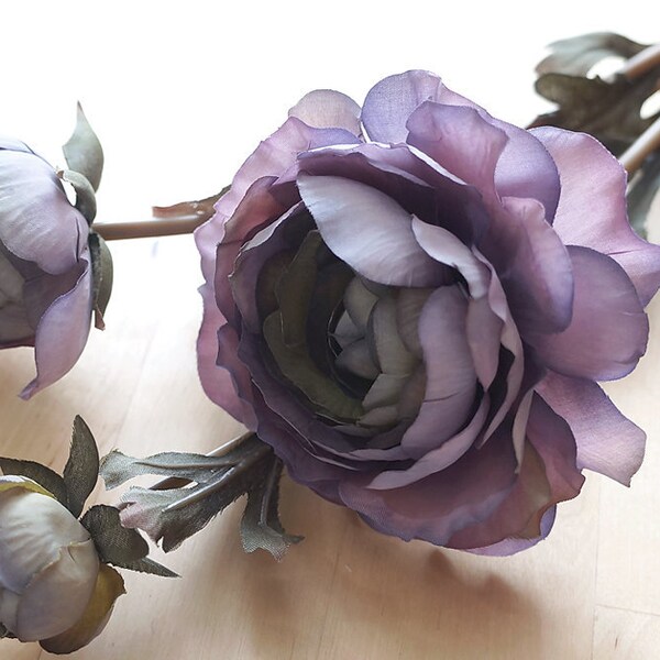 Silk Ranunculus - Etsy