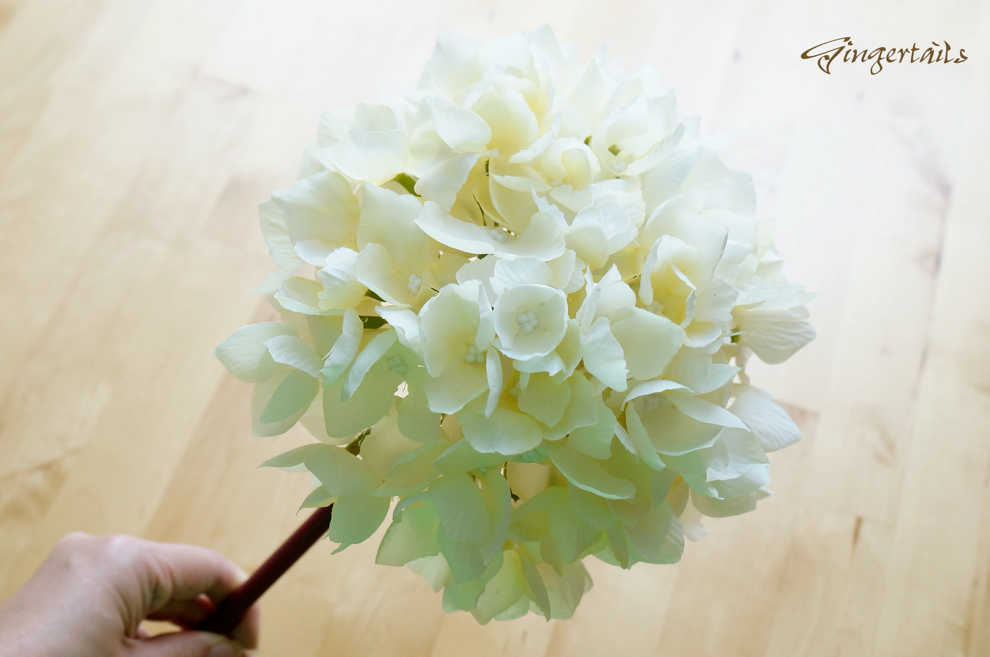 Vintage Style Pastel Yellow Hydrangea FB0046-03 Silk - Etsy