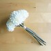 Mini Ivory Mums Bouquet FB0064-06 Artificial Flower Flower Headpiece ...