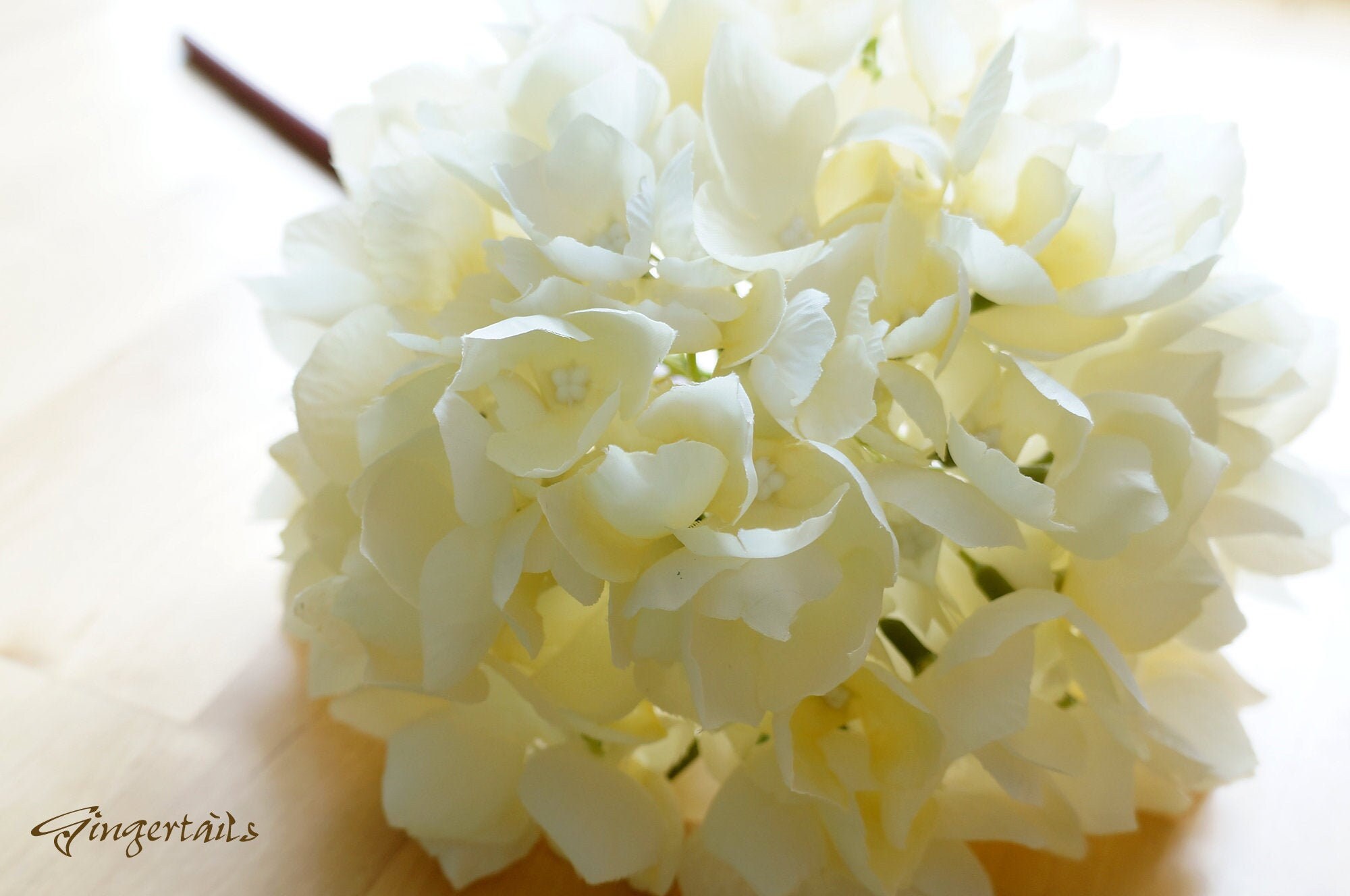 Vintage Style Pastel Yellow Hydrangea FB0046-03 Silk - Etsy