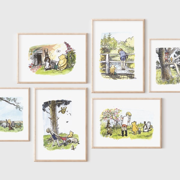 Classic Winnie the Pooh - Etsy