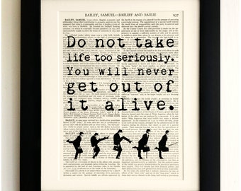 Monty Python Art | Etsy