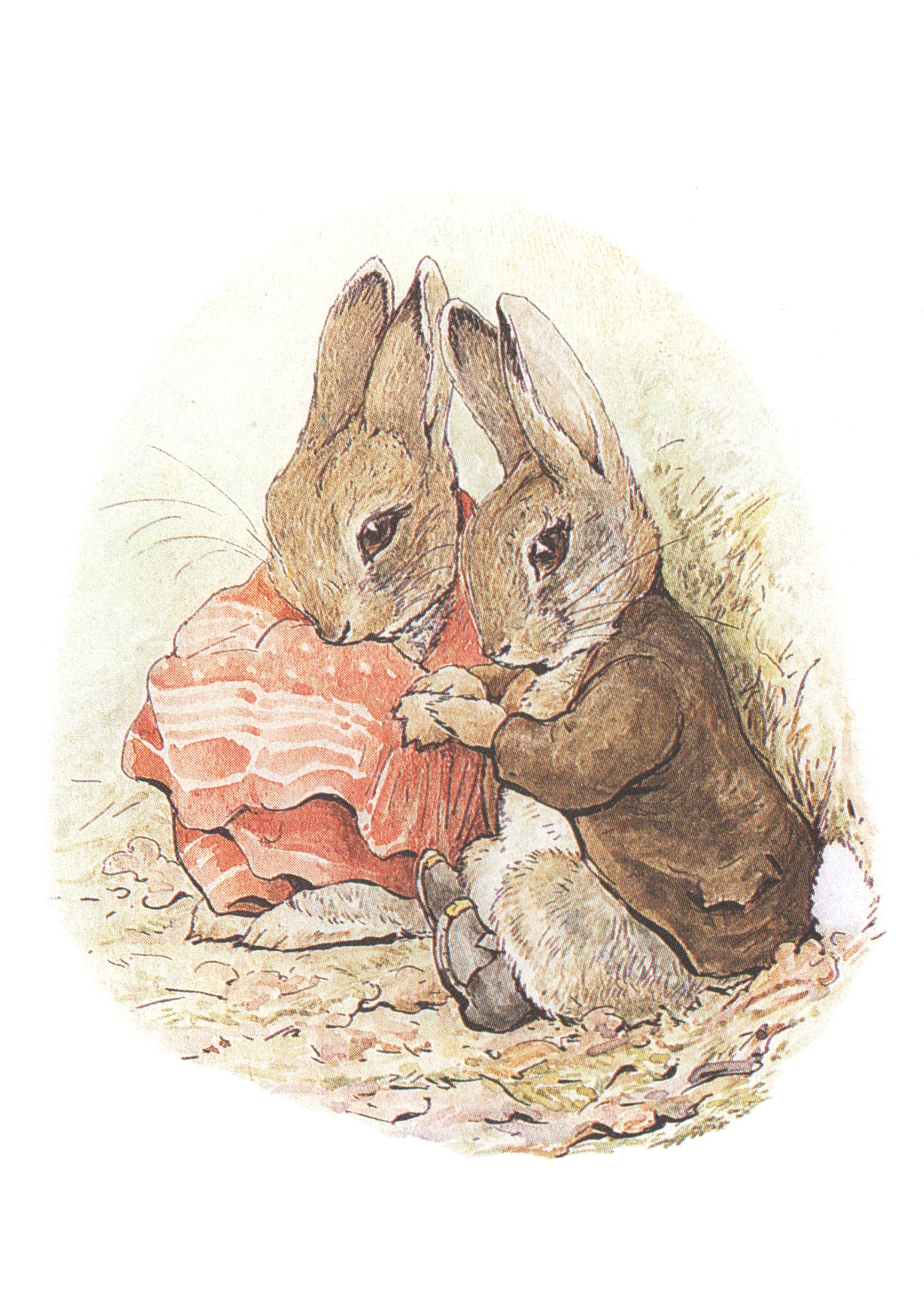 SET OF 4 Beatrix Potter Prints 5x7 UNFRAMED | Etsy UK