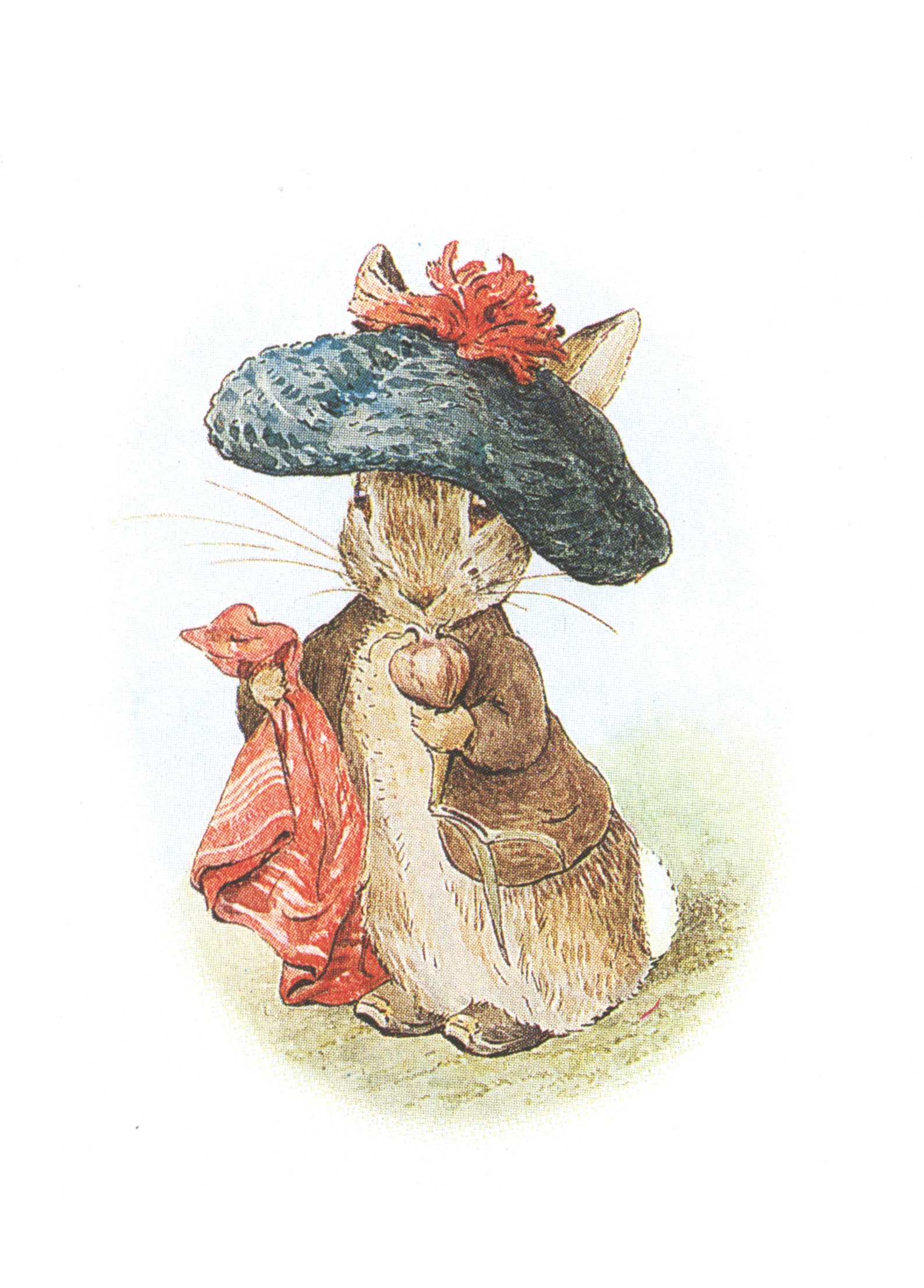 SET OF 4 Beatrix Potter Prints, 5x7 UNFRAMED Nursery Decor, Fab Picture ...