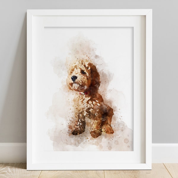 Cockapoo Art - Etsy UK