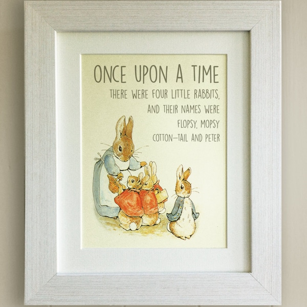 Peter Rabbit Quote - Etsy