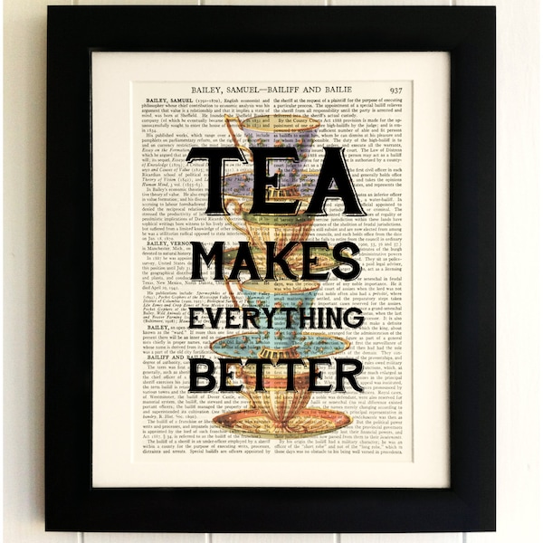 Tea Quotes - Etsy