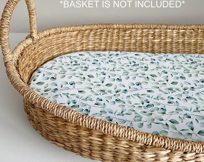 Waterproof and Wipeable Baby Changing Basket Mat // Basket Liner ...