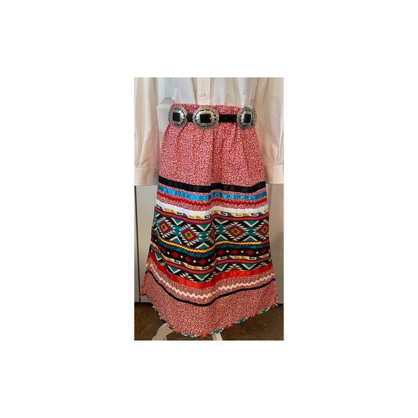 Native Ribbon Skirt - Etsy