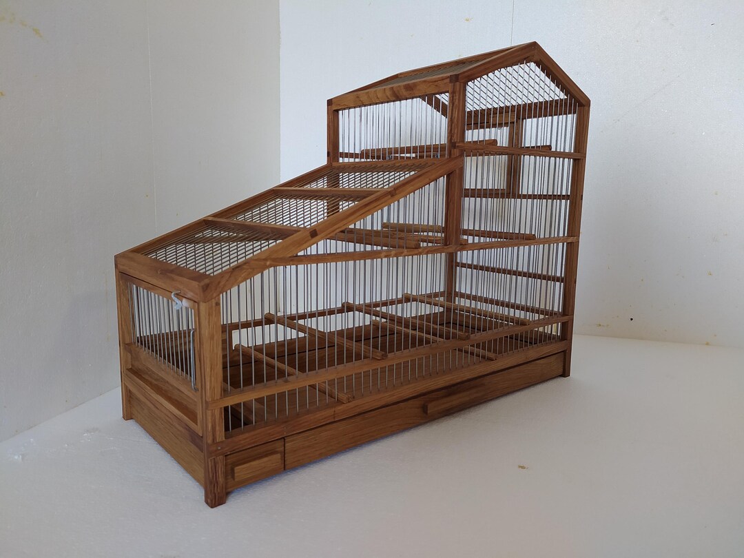 Wooden Bird Cage - Etsy