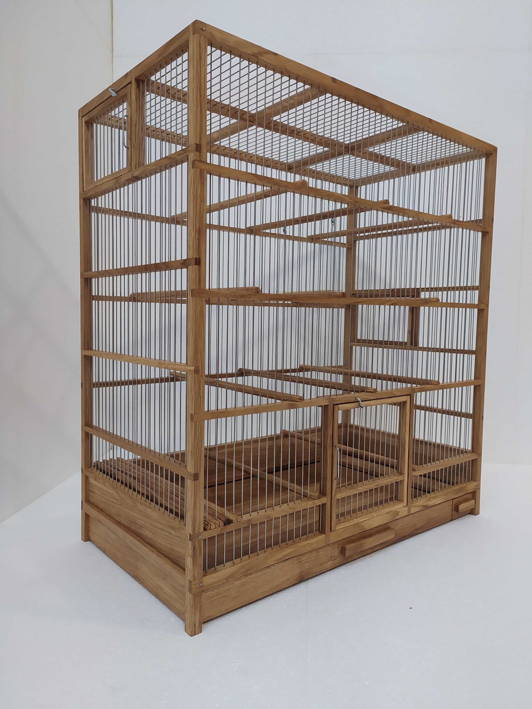 Handmade Wooden Birdcage - Etsy