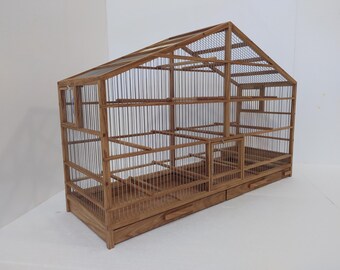 Rustic Bird Cage / Handmade Cage / Canary Cage / Bird House ...