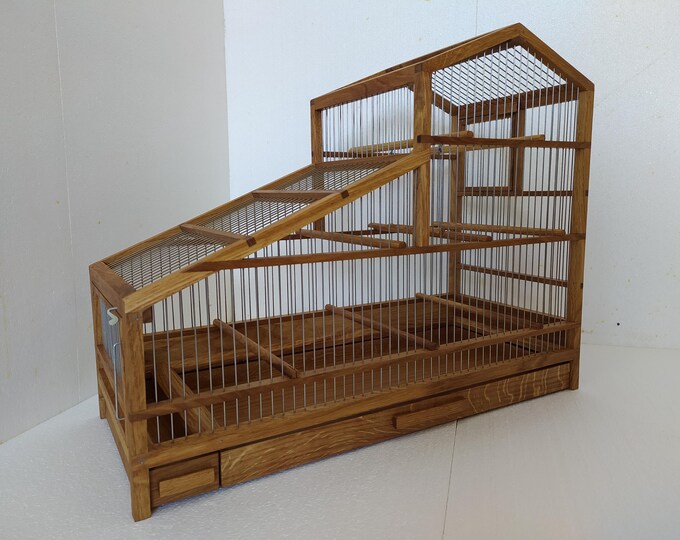 Handmade Wooden Bird Cage - Etsy