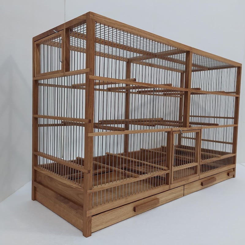Wooden Bird Cage - Etsy