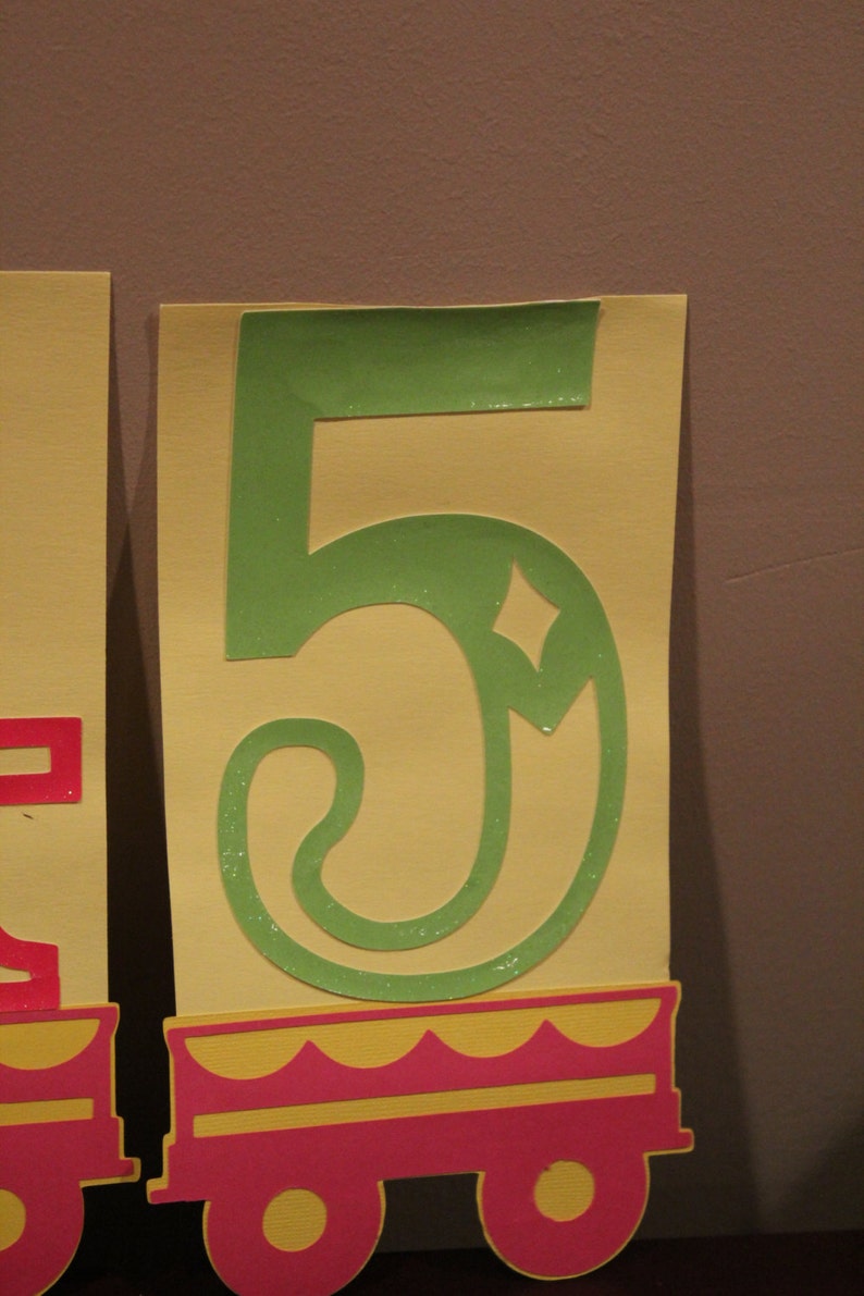 Carnival/circus Train Table Numbers With FREE Ticket Table Confetti ...