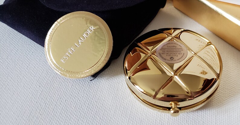 Estee Lauder Golden Compact, Lucidity Translucent Pressed Powder, Item ...