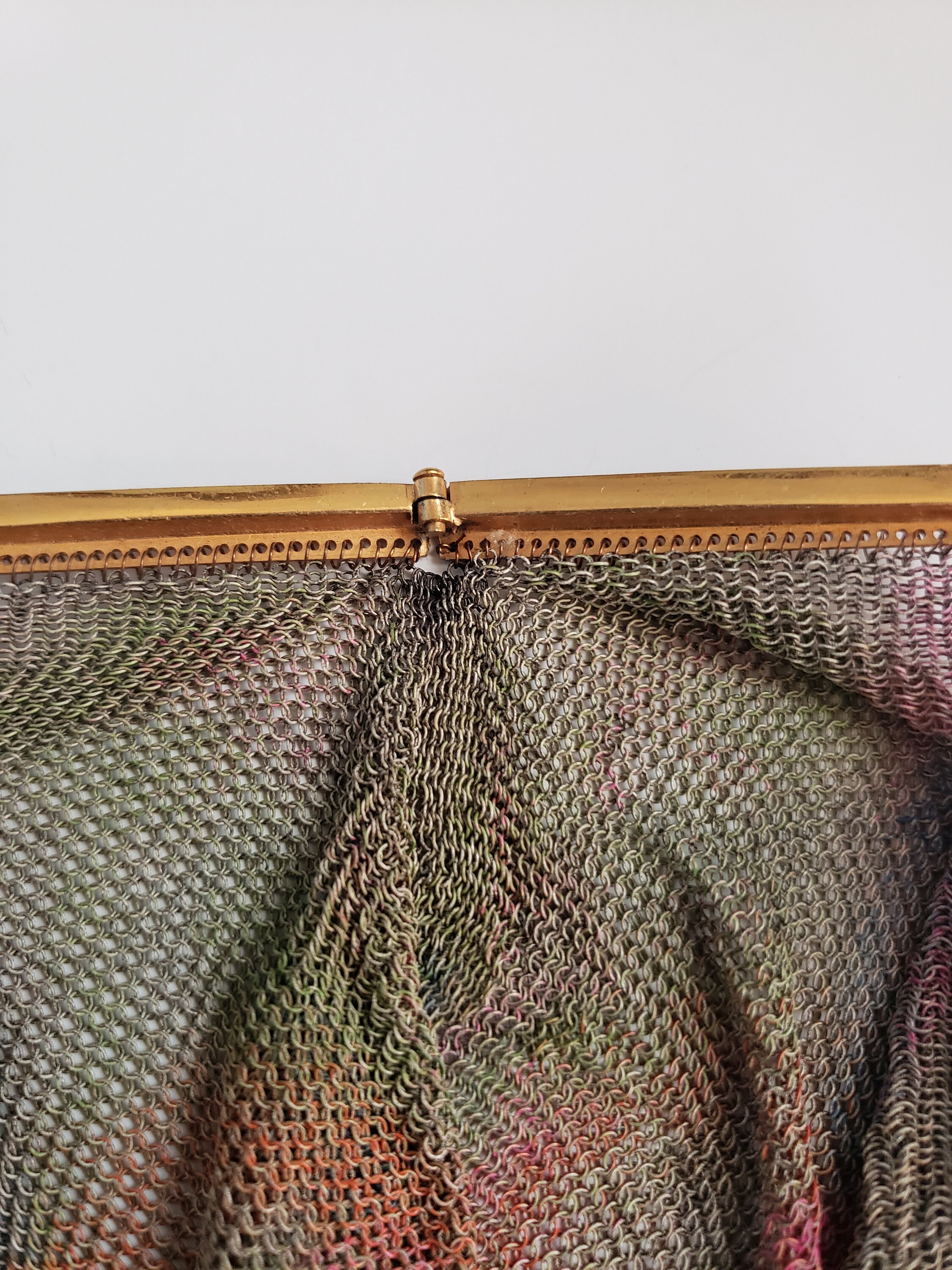 Victorian Mesh Chain Bag Small Gold Mesh Handbag - Etsy