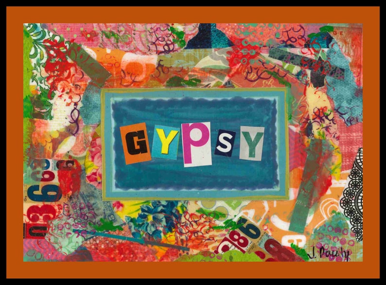 Gypsy Art Gypsy Print Gypsy Decor Gypsy Wall Art Gypsy - Etsy