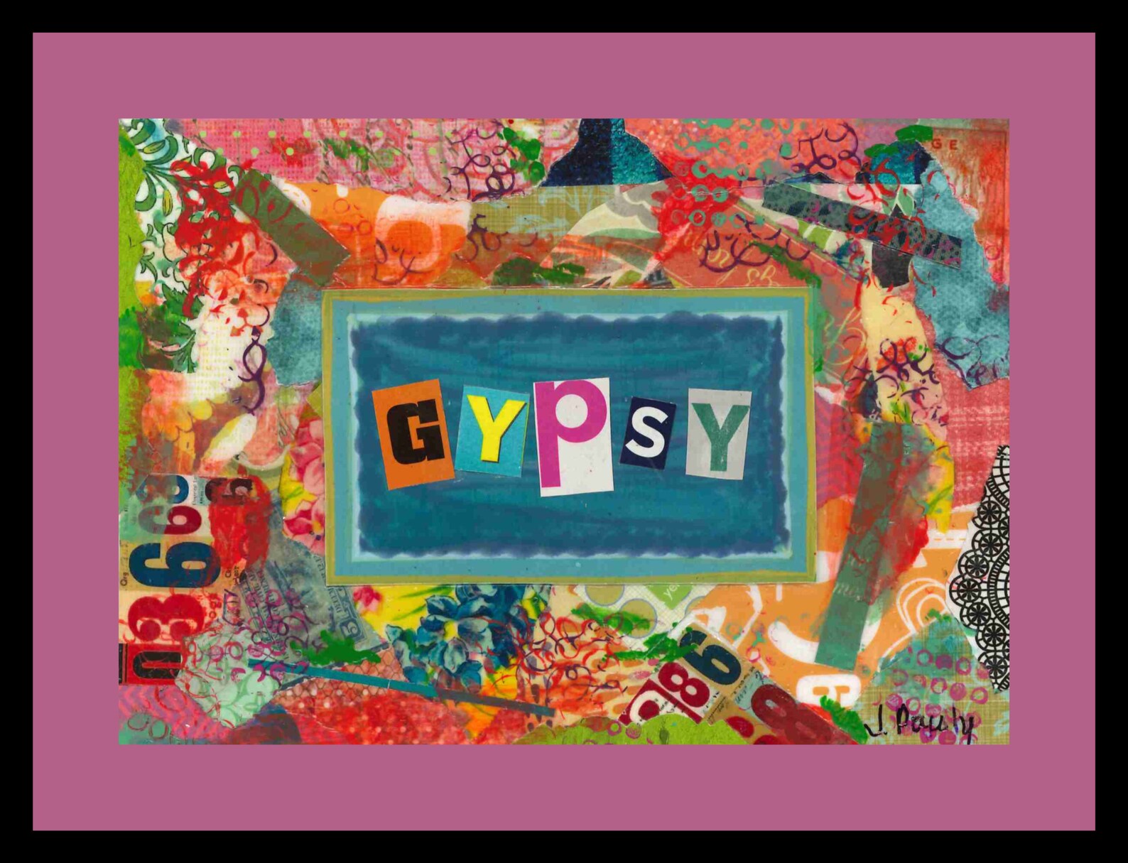 Gypsy art gypsy print gypsy decor gypsy wall art gypsy | Etsy