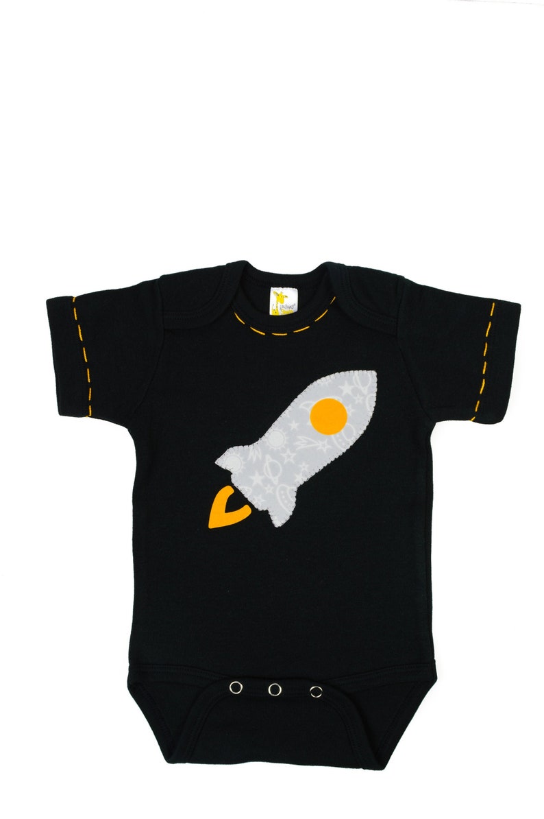 Space Rocket Baby Bodysuit Baby Clothes - Etsy